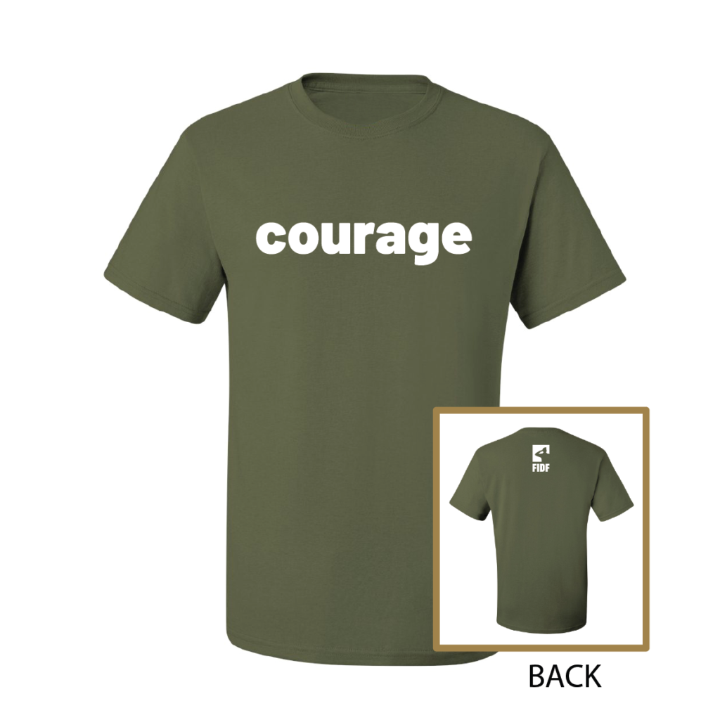 Courage Short Sleeve Tee – FIDF